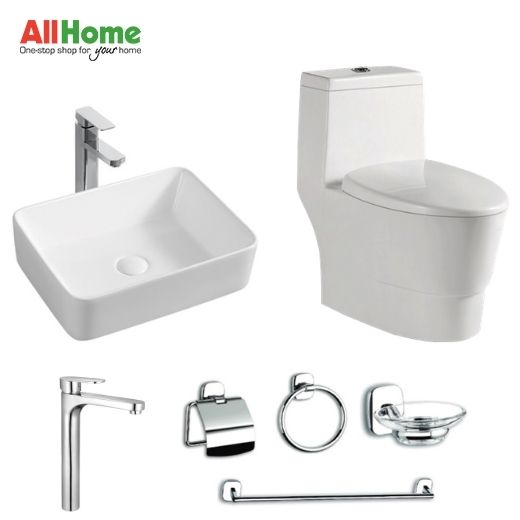 Water Closet Package 2 Ghislaine 6662 Complete Toilet Set Brauhn ...