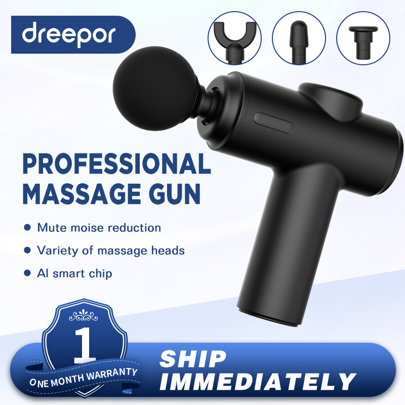 Dreepor Massager Vibrating Whole Body Ultra-Quiet Pain Massage Gun ...