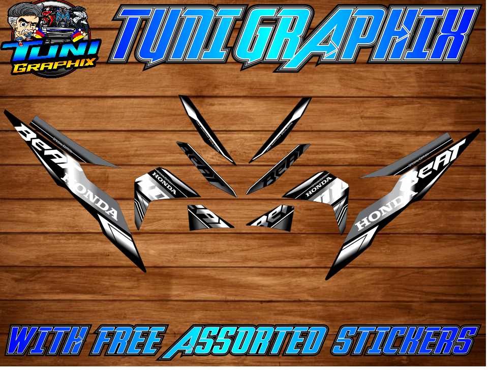 HONDA BEAT FI V2 STOCK DECALS ( PILIHAN WARNA ) W/ FREEBIES | Lazada PH