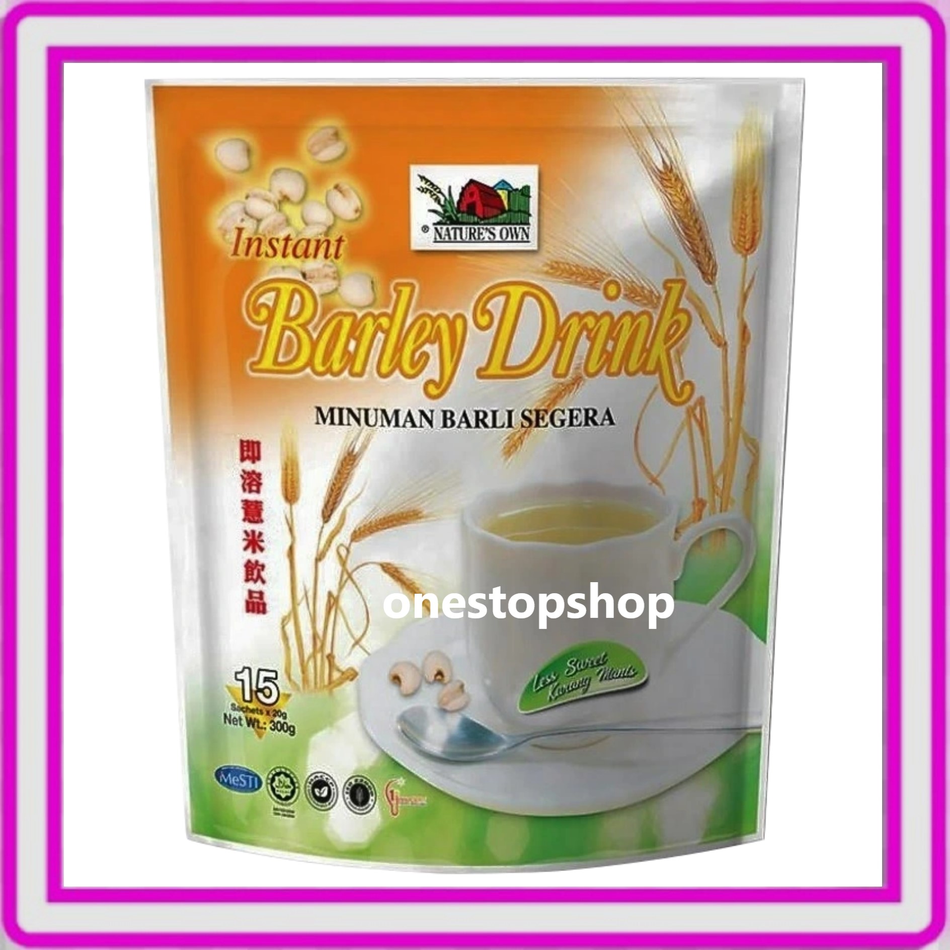Nature's Own Instant Barley Drink 15x20g | Lazada PH