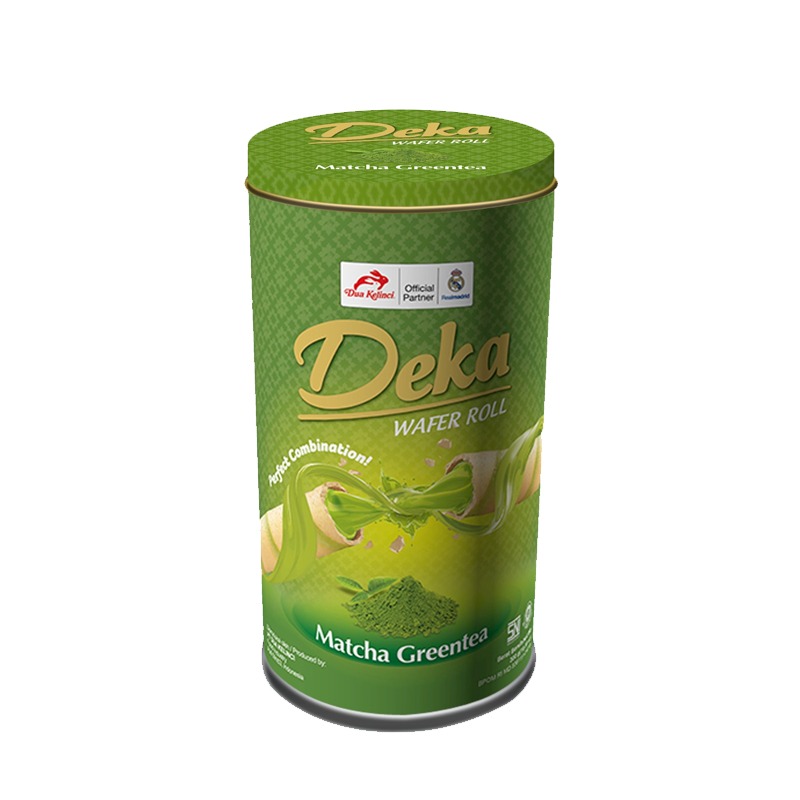 Deka Wafer Roll Matcha Green Tea Tin Can 270g | Lazada PH