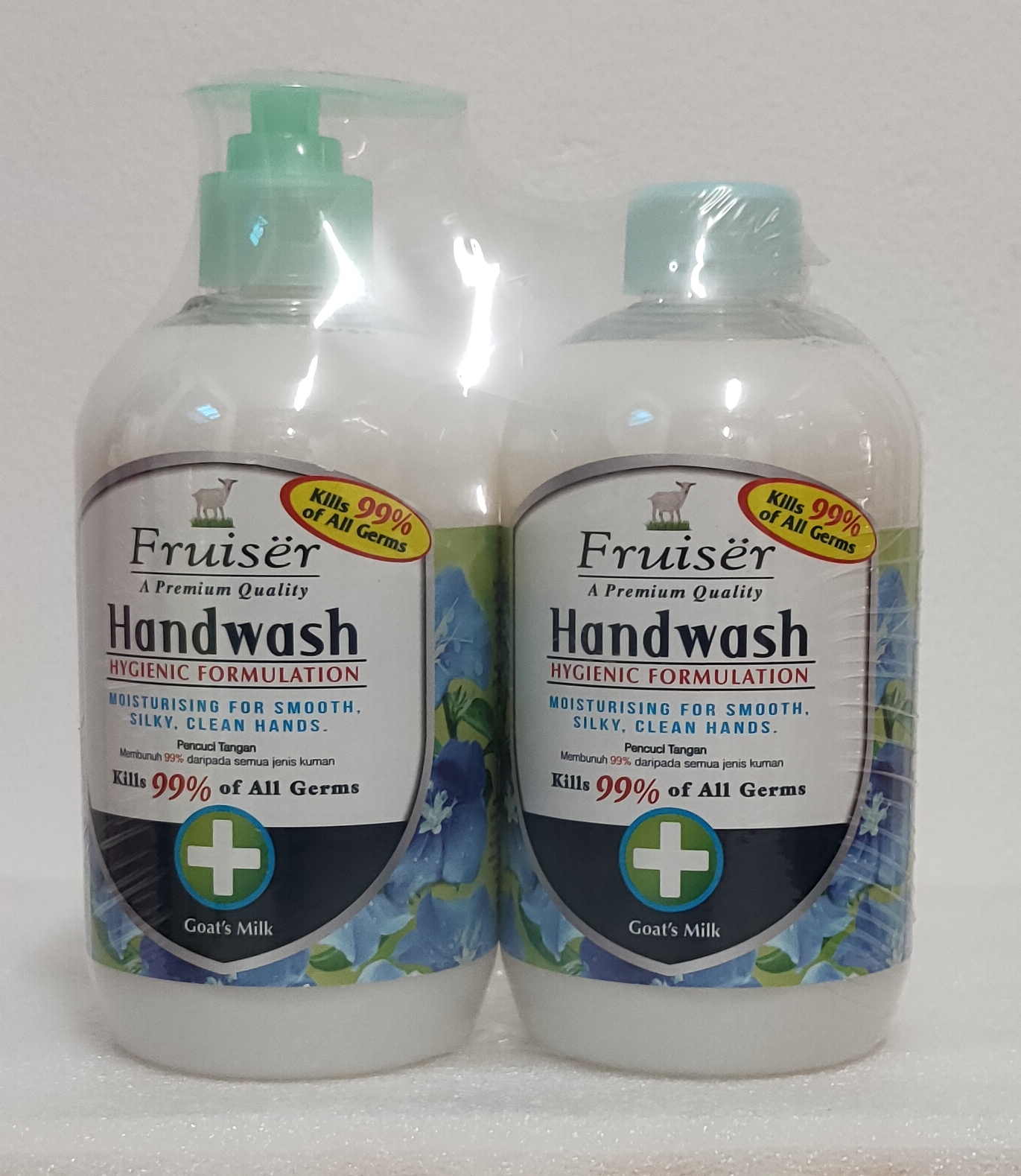 Fruiser Moisturising Hand Wash Goat's Milk (500ml x 2's) | Lazada PH