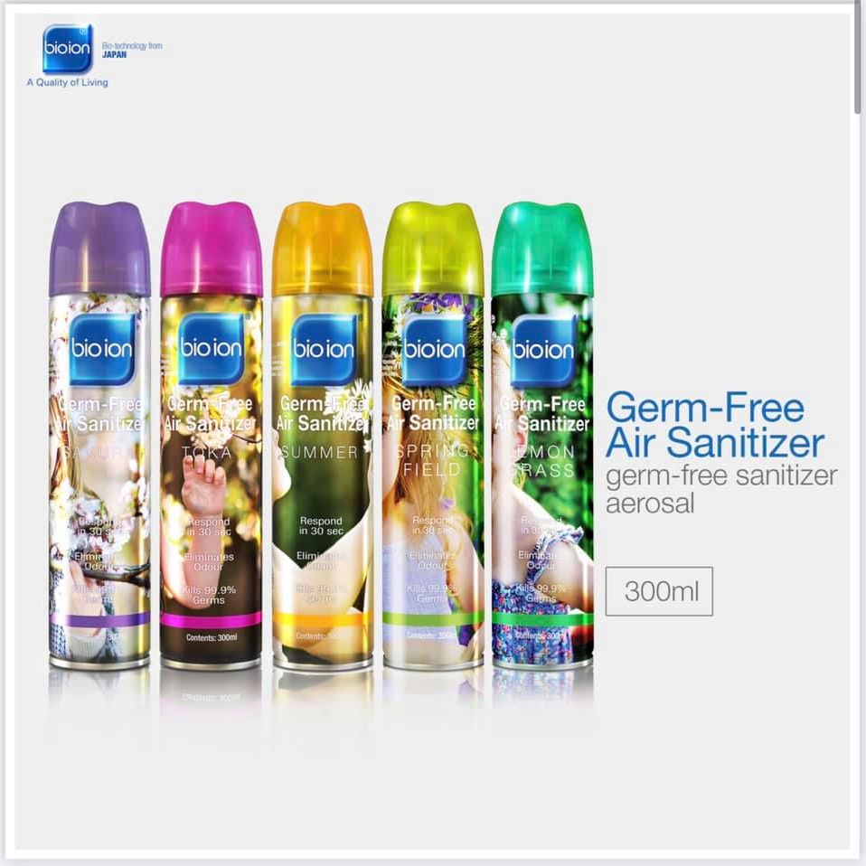 BIOION GERM-FREE AIR SANITIZER MANUAL SPRAY 300ML | Lazada PH
