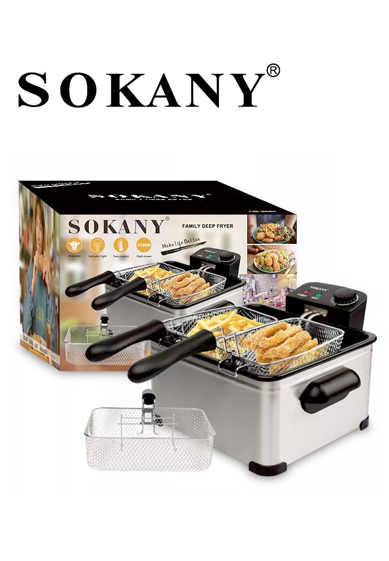 Sokany HD3501 2100 Watts 5 Liters Deep Fryer | Lazada PH