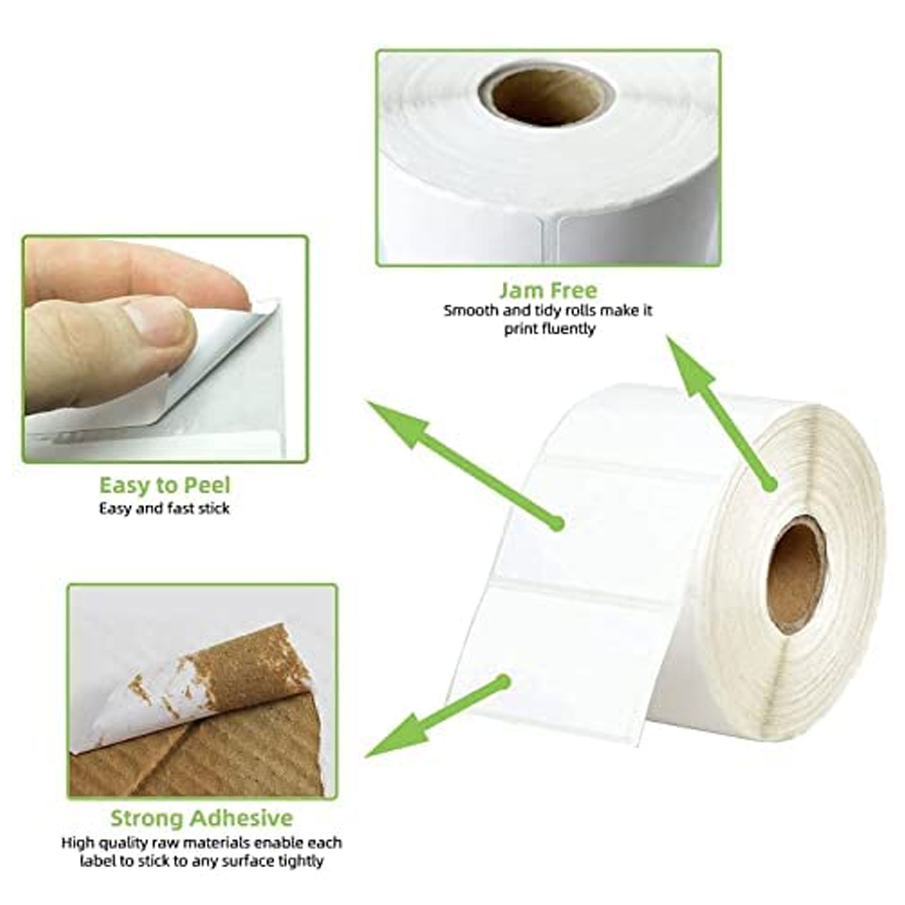 RIGHTCLICK Thermal Barcode Label Sticker 58mm x 40mm | Lazada PH