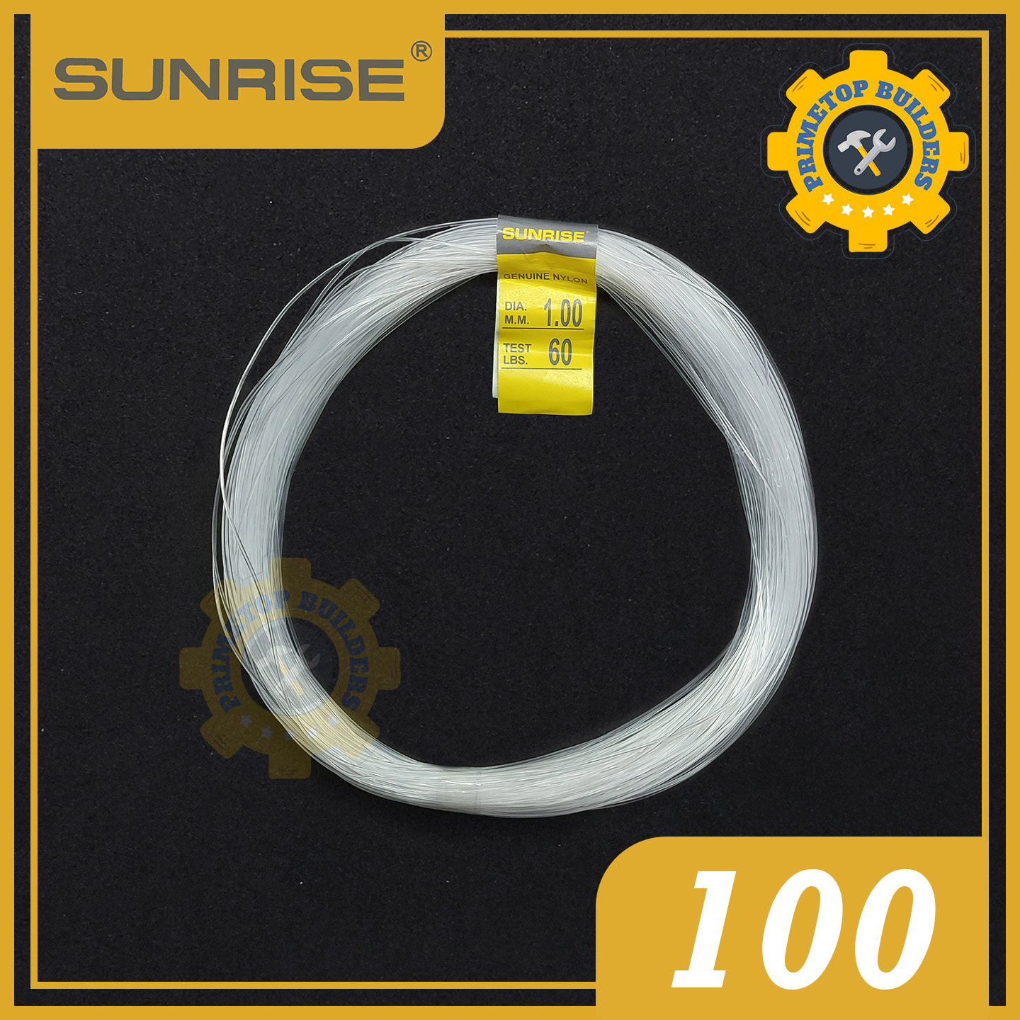 SUNRISE Nylon String / Monoline String / Fishing Line (500g/Pack ...