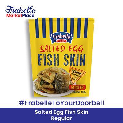 Frabelle Foods Salted Egg Fish Skin Regular 100g | Lazada PH