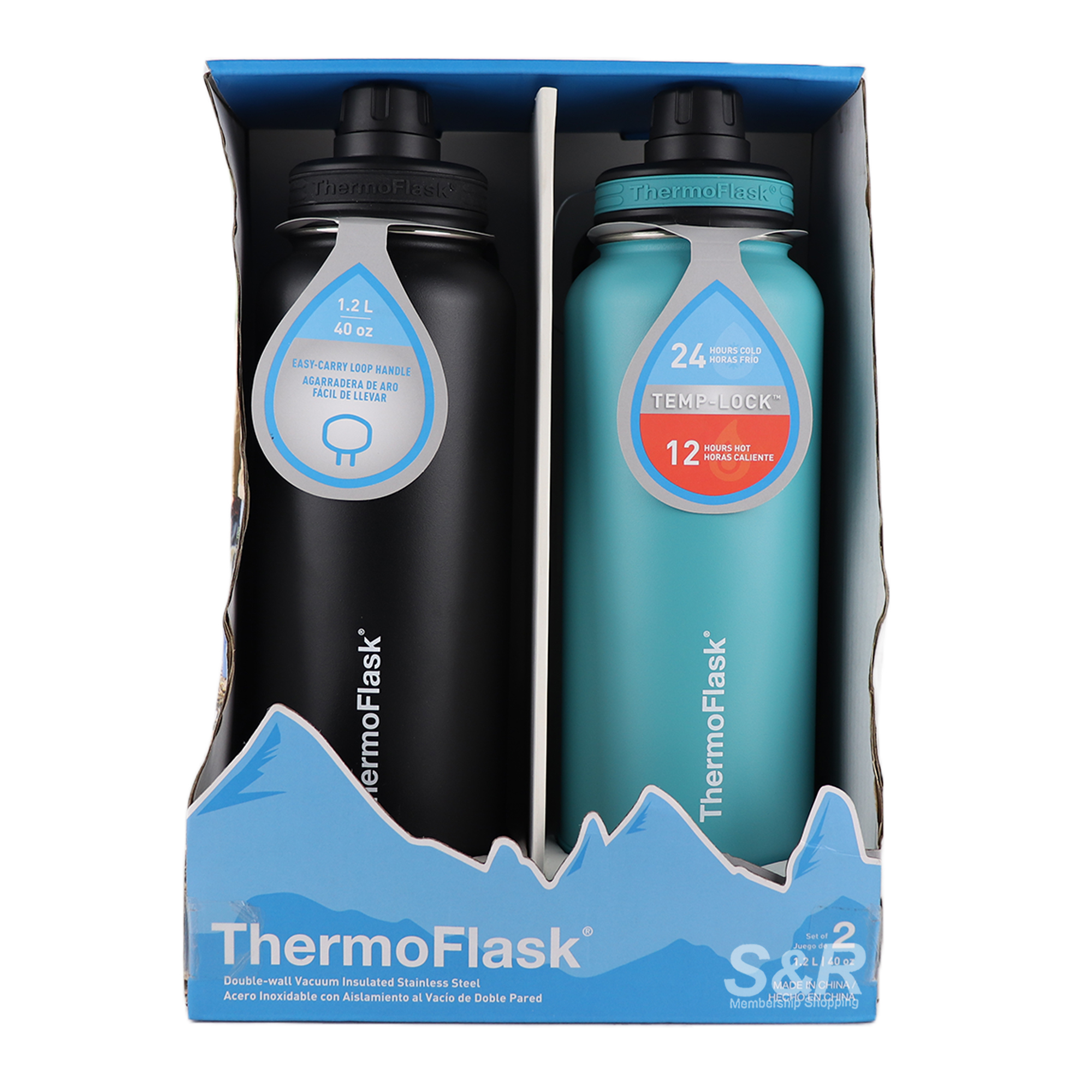 Thermoflask Set of 2pcs x 40oz | Lazada PH