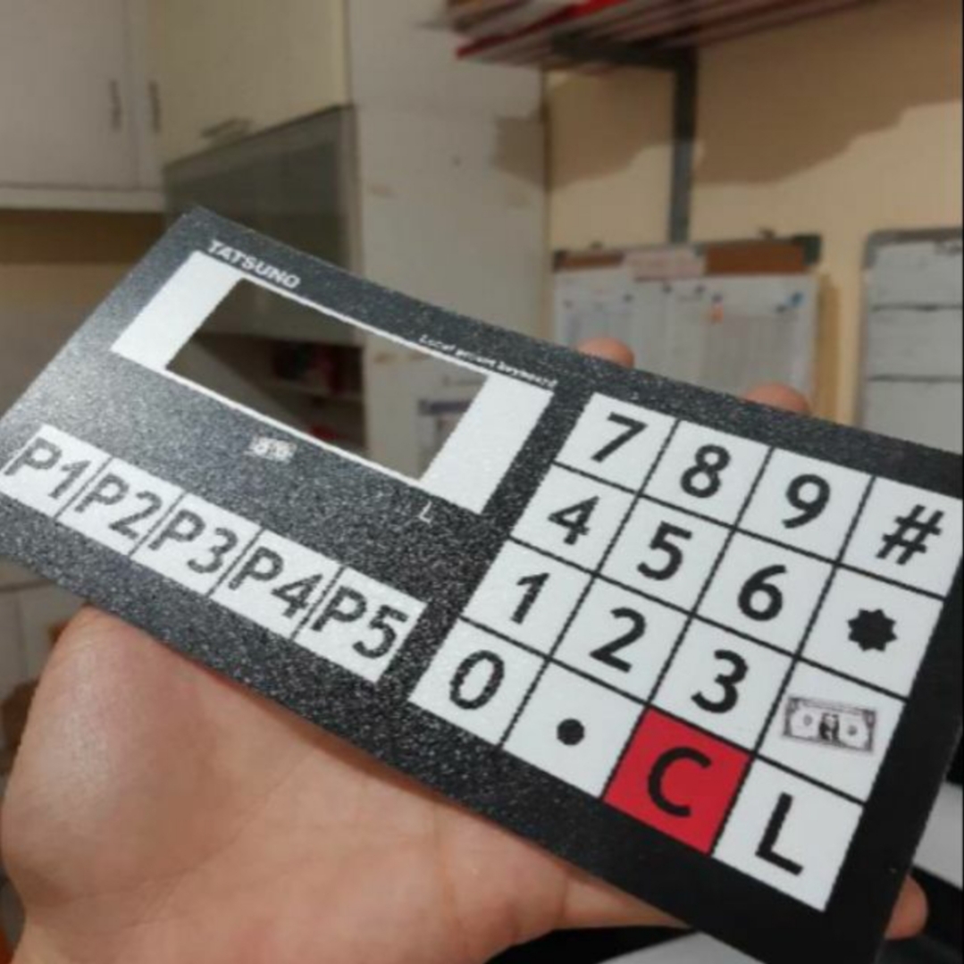 Tatsuno Fuel Dispensers Keypad Replacement (Sticker) ADAT SunnyEX ...