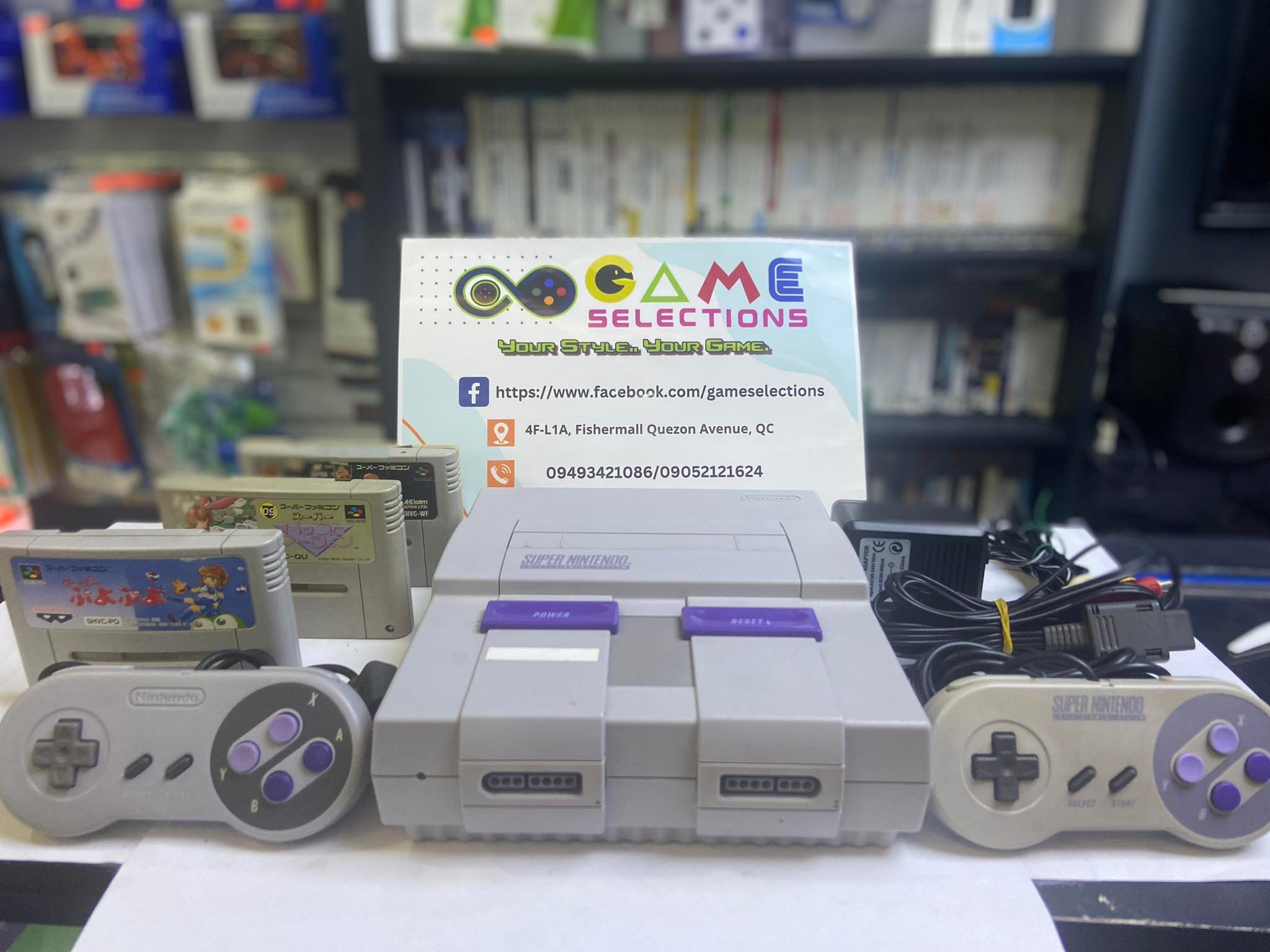 Original Super Nintendo Entertainment System (SNES) 220v Complete Set ...