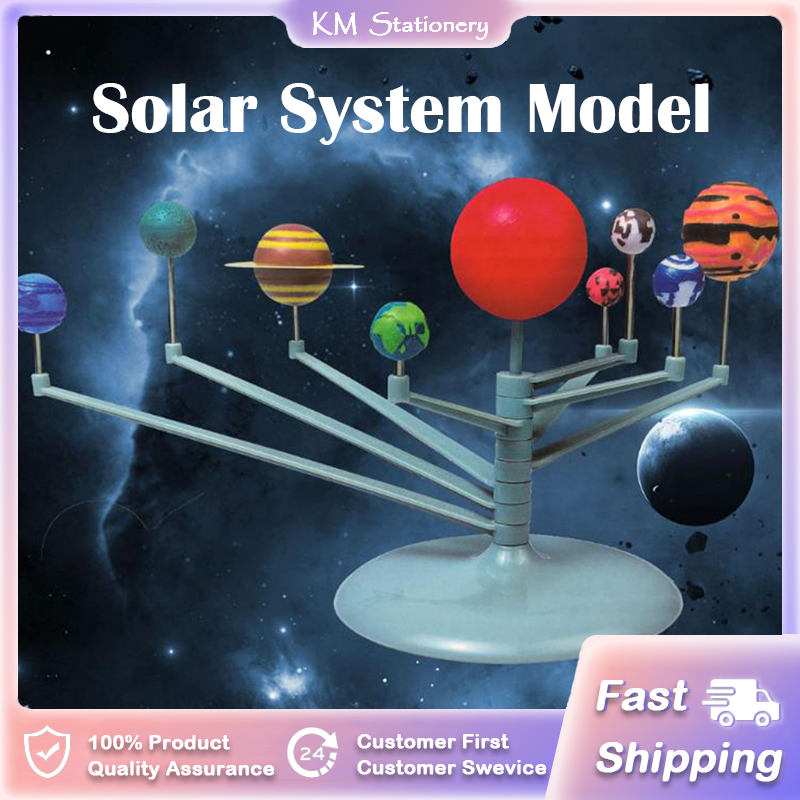 Solar System Model - DIY Toys Nine Planets Planetarium Model Kit ...