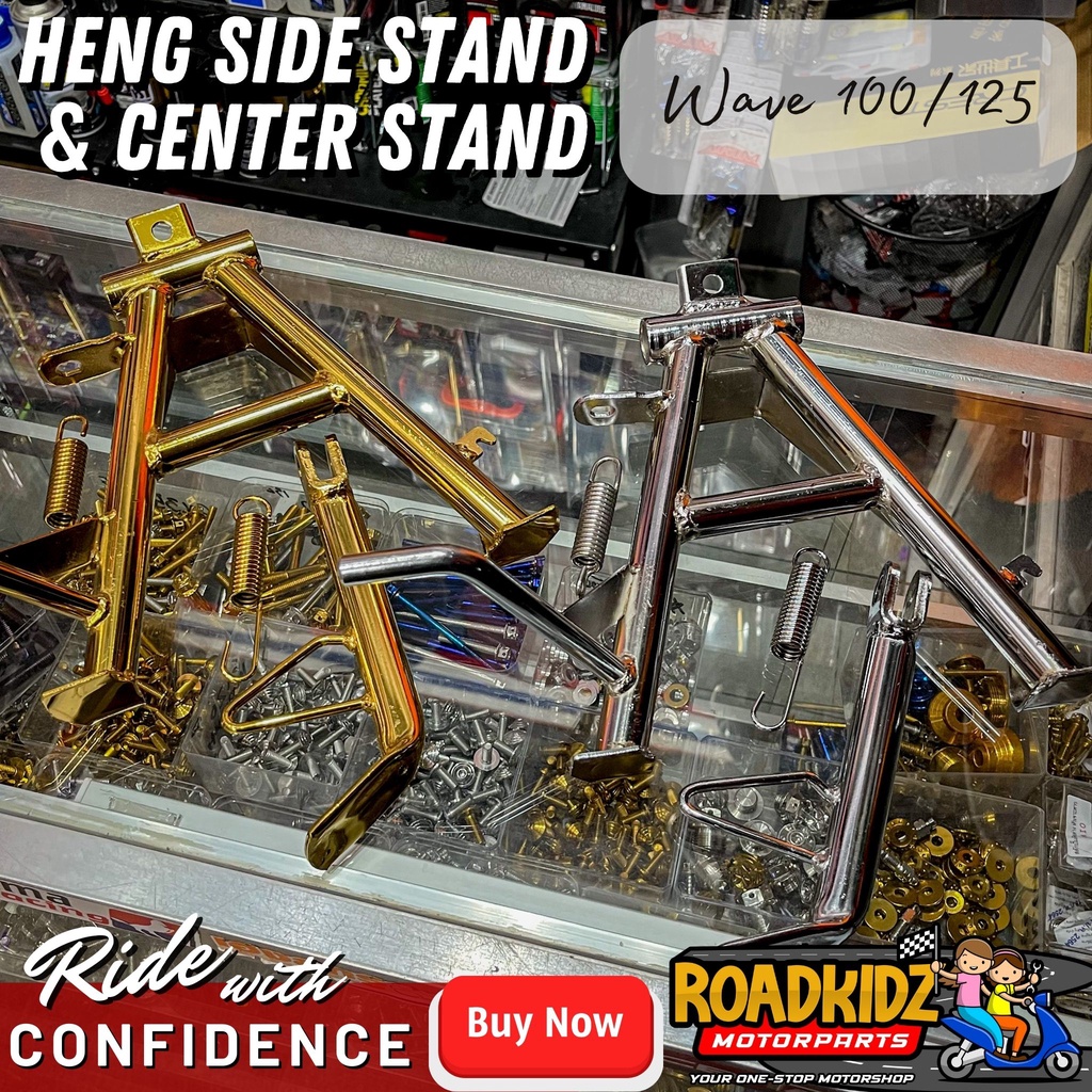 HENG SIDE STAND CENTER STAND WAVE 100125 | Lazada PH