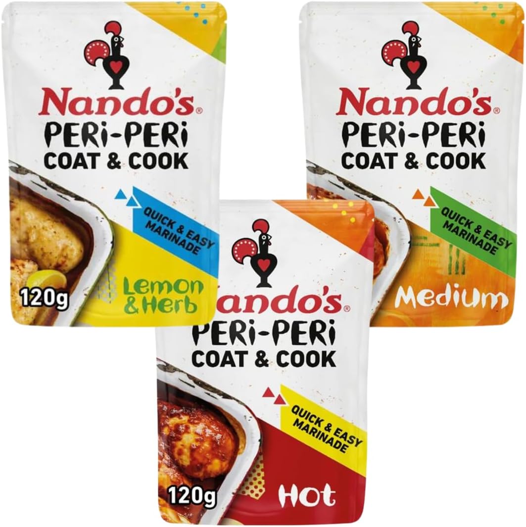 Nando's Peri Peri Coat and Cook Quick and Easy Marinade 120g | Lazada PH