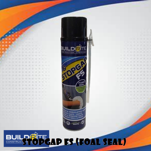 Buildrite STOPGAP FS (750mL) Foam Seal Expandable PU Foam Sealant by Buildrite | Lazada PH
