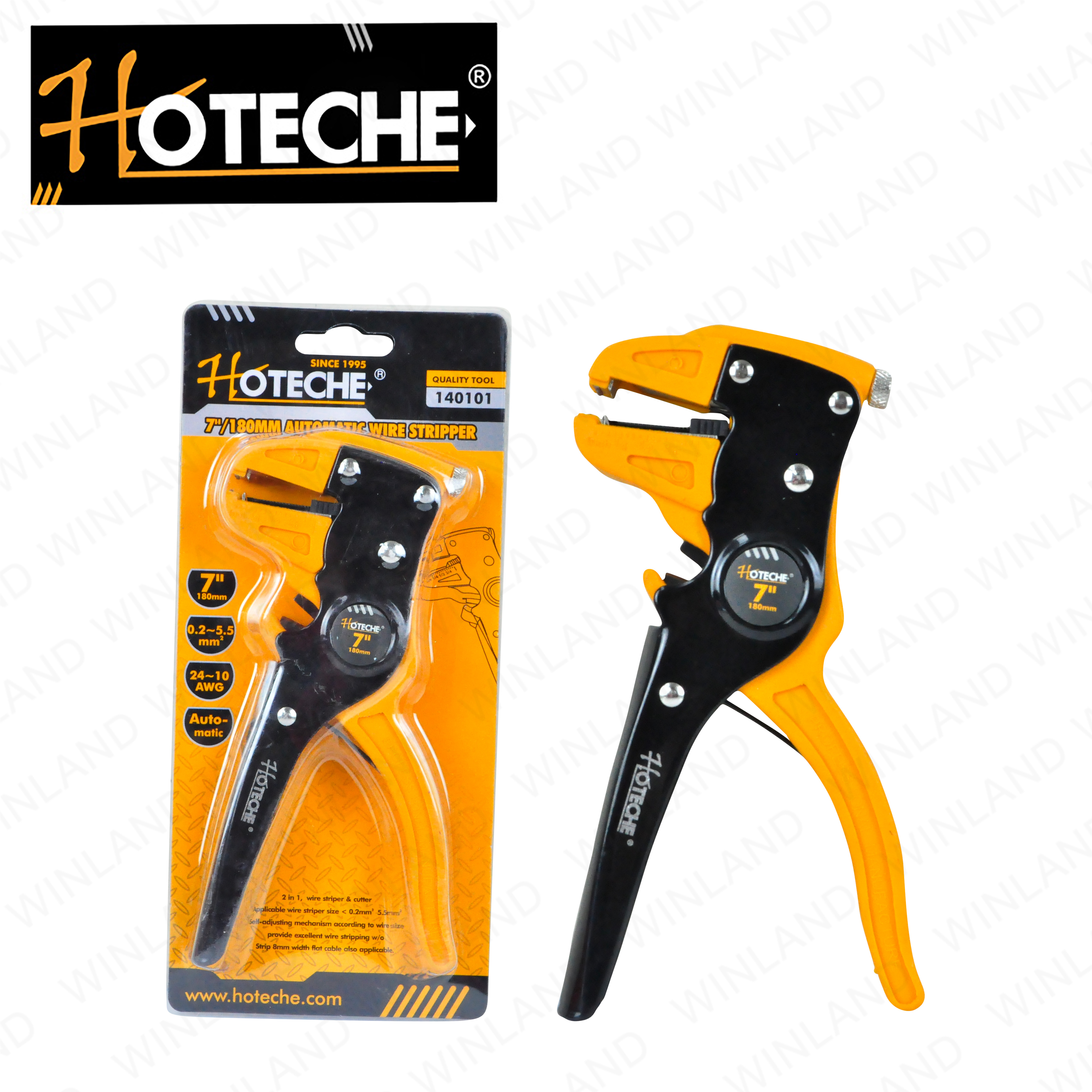 HOTECHE by Winland 7"(180mm) Heavy Duty Automatic Wire Stripper 140101 ...