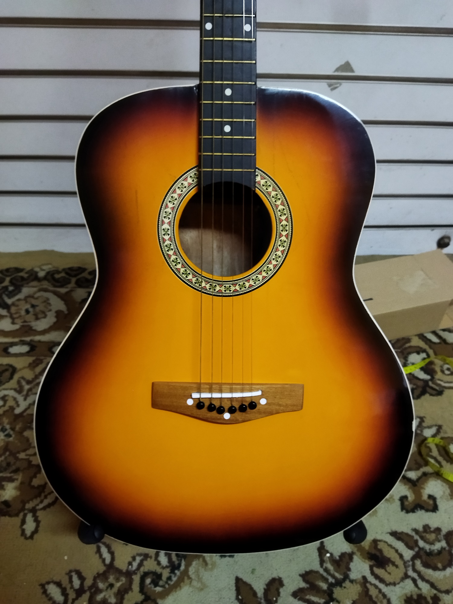 Davis Acoustic Guitar 38inches Sunburst | Lazada PH