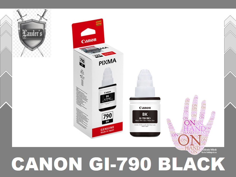Canon GI-790 Black Original Genuine Ink | Lazada PH