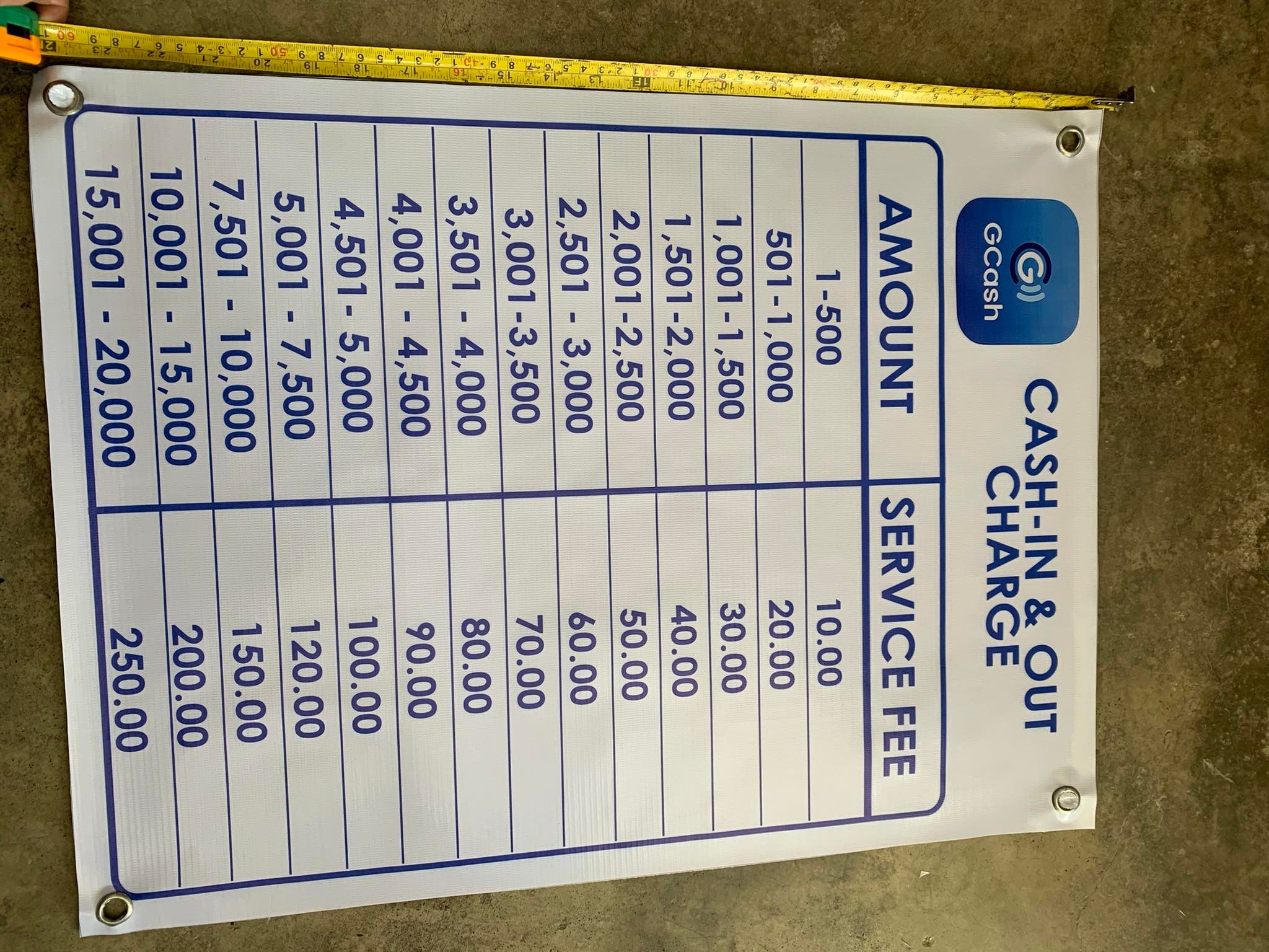 G-Cash QR Code Standee / Personalize QR code Standee/ Wood Stand ...