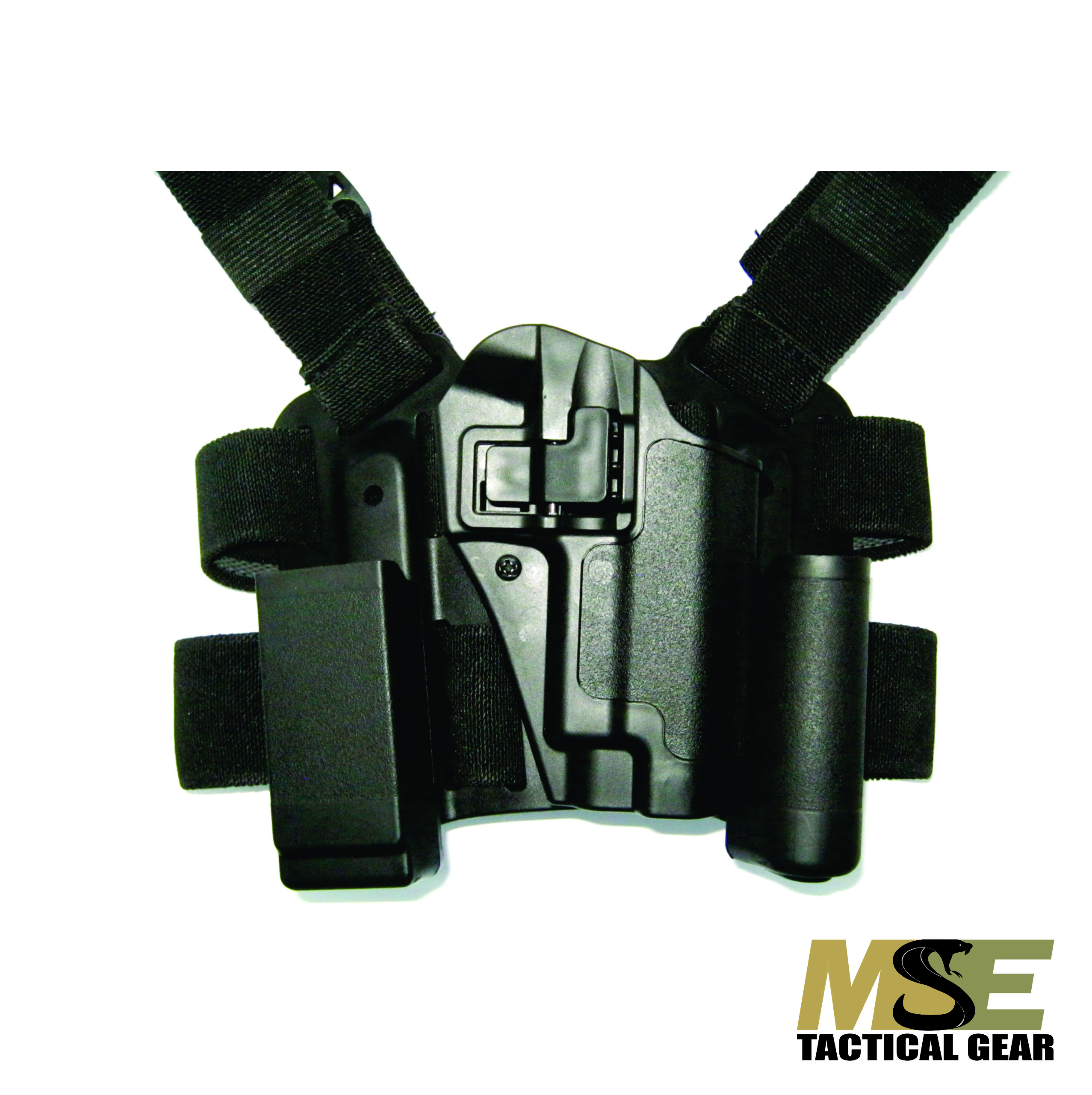Low Carry Leg Holster ~Tanfoglio fits MAP1, MS9mm with Magazine pouch ...