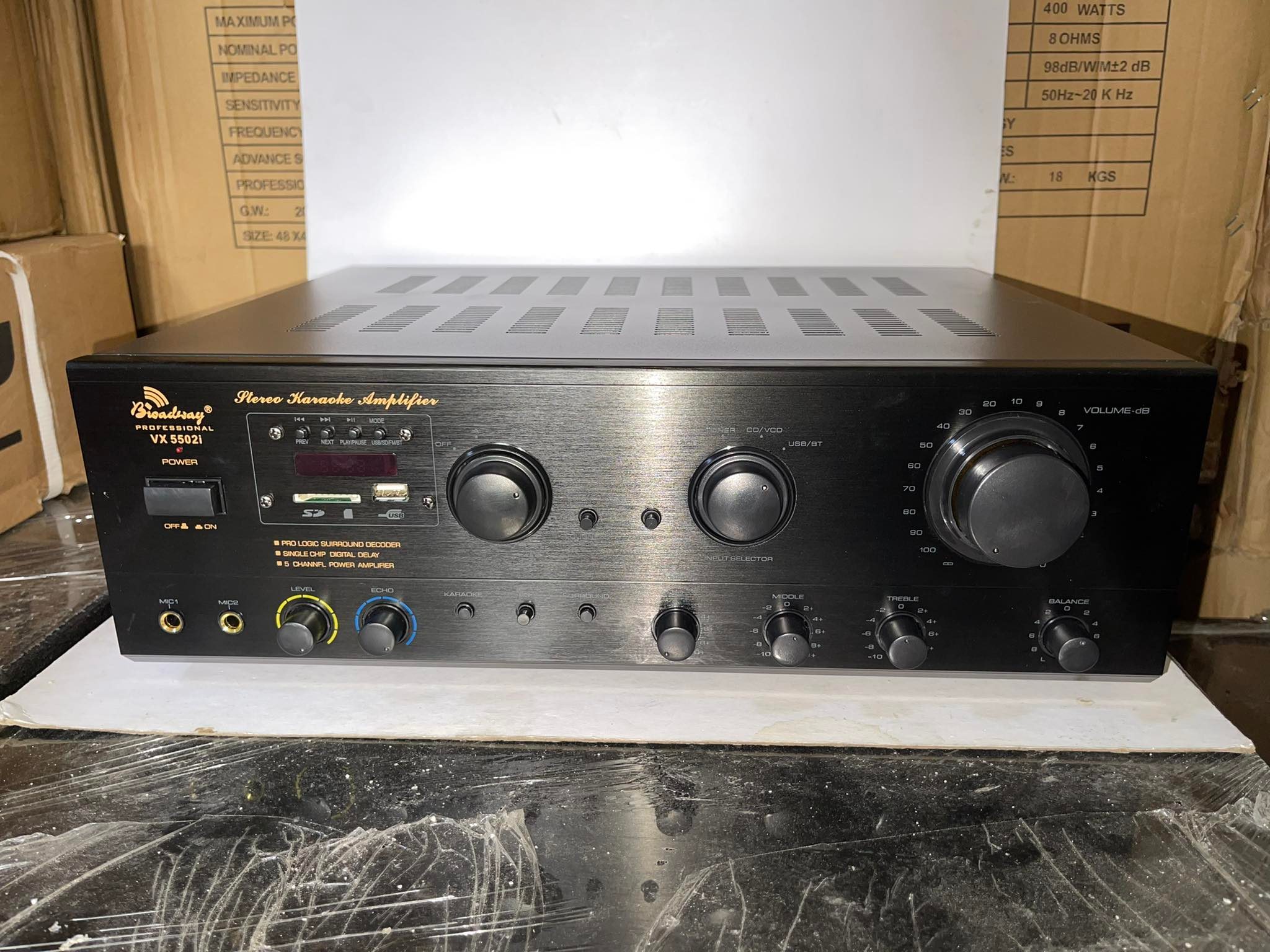 BROADWAY AMPLIFIER VX 5502i 500 WATTS | Lazada PH