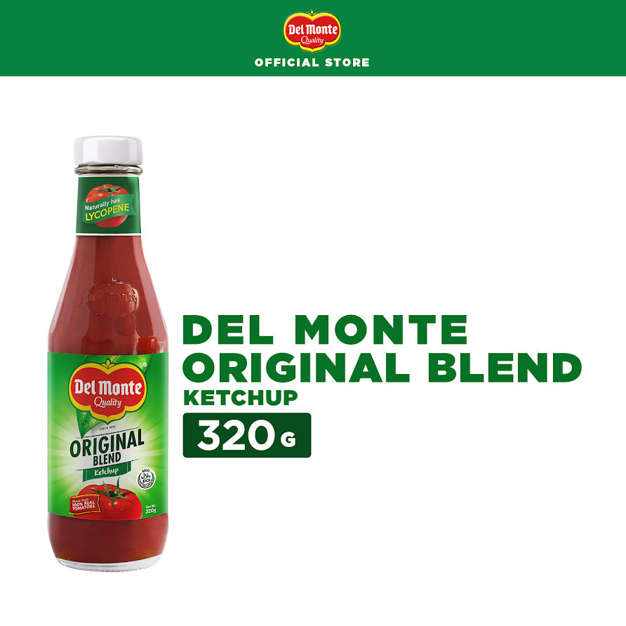 DEL MONTE Original Blend Ketchup with High-quality Tomatoes and No ...