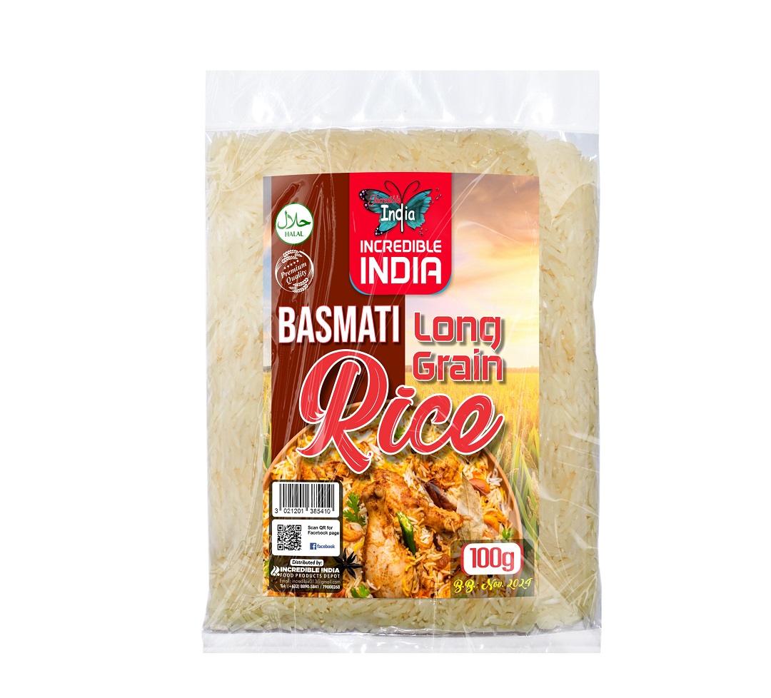Basmati Long Grain Rice basmati 100g | Lazada PH