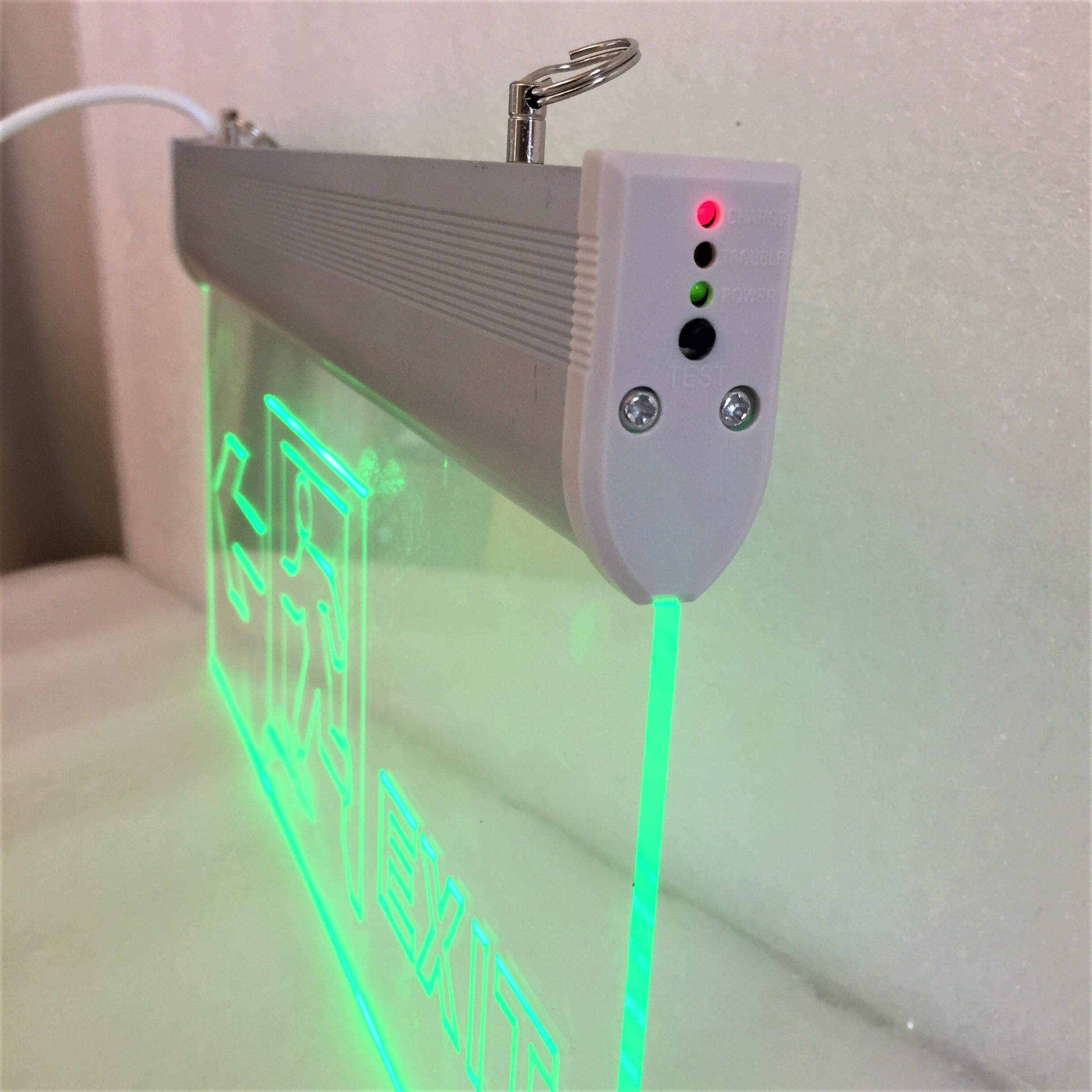 Running Man LED Edge Lit Exit Sign EY005 Fire Exit Signage Light ...