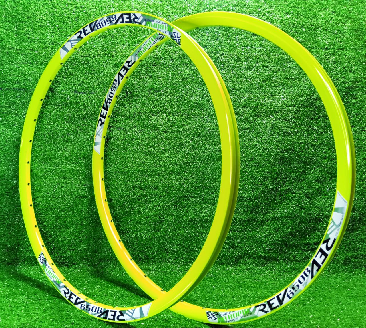 Da Bomb Revolver 27.5 XC-FR Rims Neon Yellow 32 Holes (Sold as Pair ...