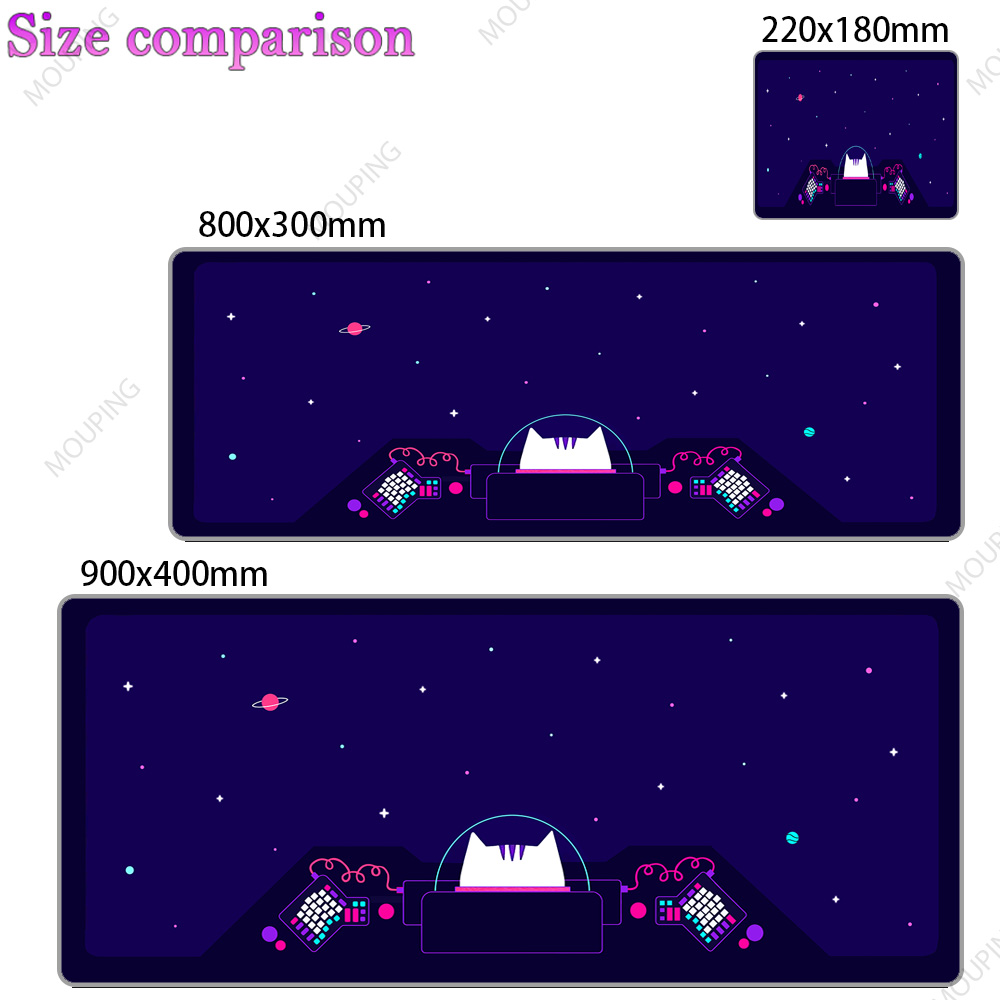 Gmk Earth Tones Space Dogs Mouse Pad Company Anime Mouse Mats Gamer ...