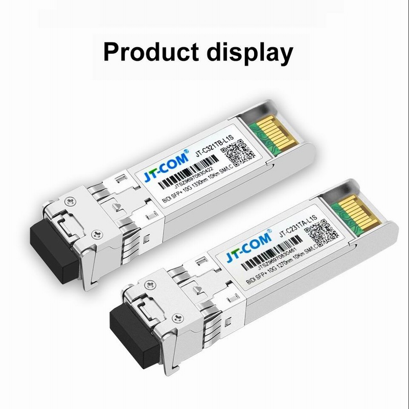 10G BIDI 10/20/40/60/80KM SFP Module SM LC 1270/1330nm Single Mode Single Fiber Optic module ...