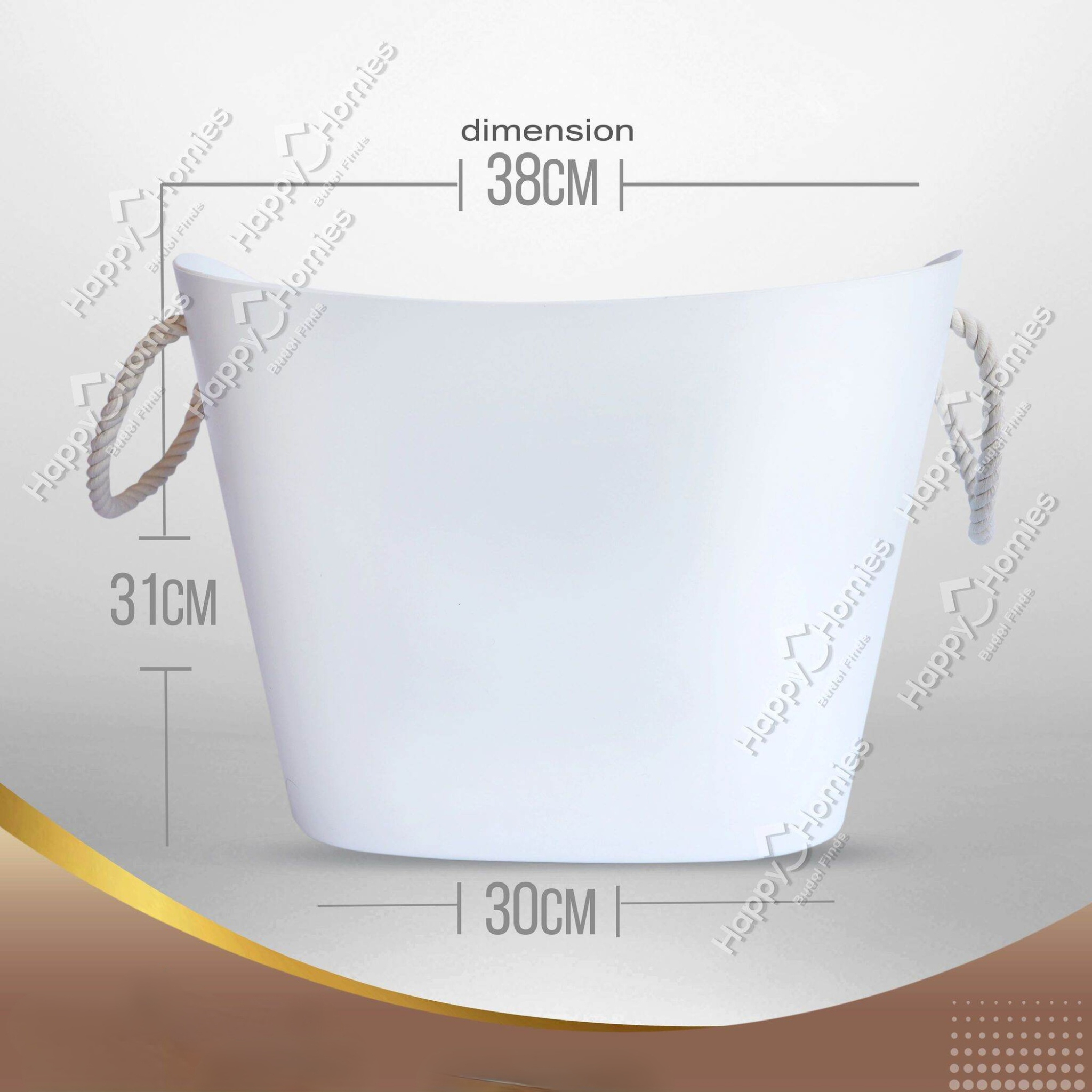 【TheCoachesJournal】Water dipper wood handle & Bucket/Basket with rope ...