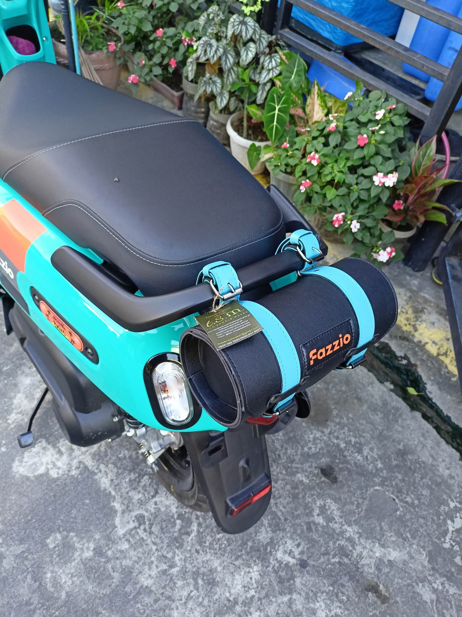 TSMbag L10"x4"x4" for FAZZIO can put at front or rear rack | Lazada PH