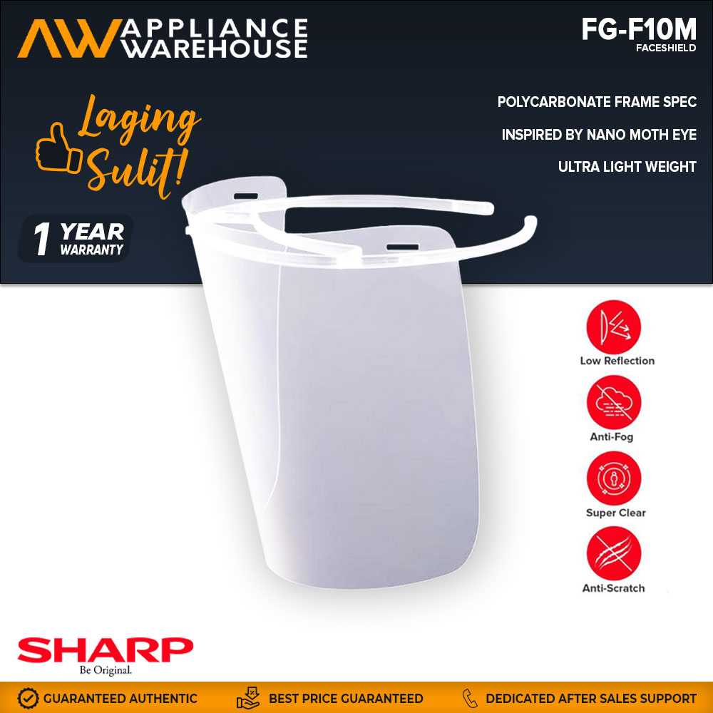 Sharp FG-F10M Face Shield (Polycarbonate) | Lazada PH