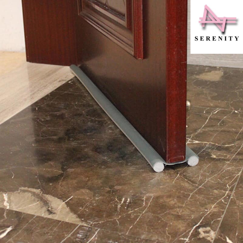 SERENITY Guard Wind Dust Blocker Door Sealer Stopper Flexible Door Seal ...