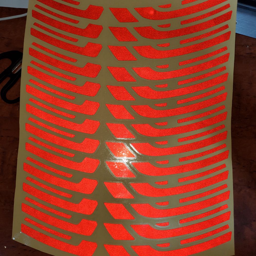 reflective red rim sticker enve 29er | Lazada PH