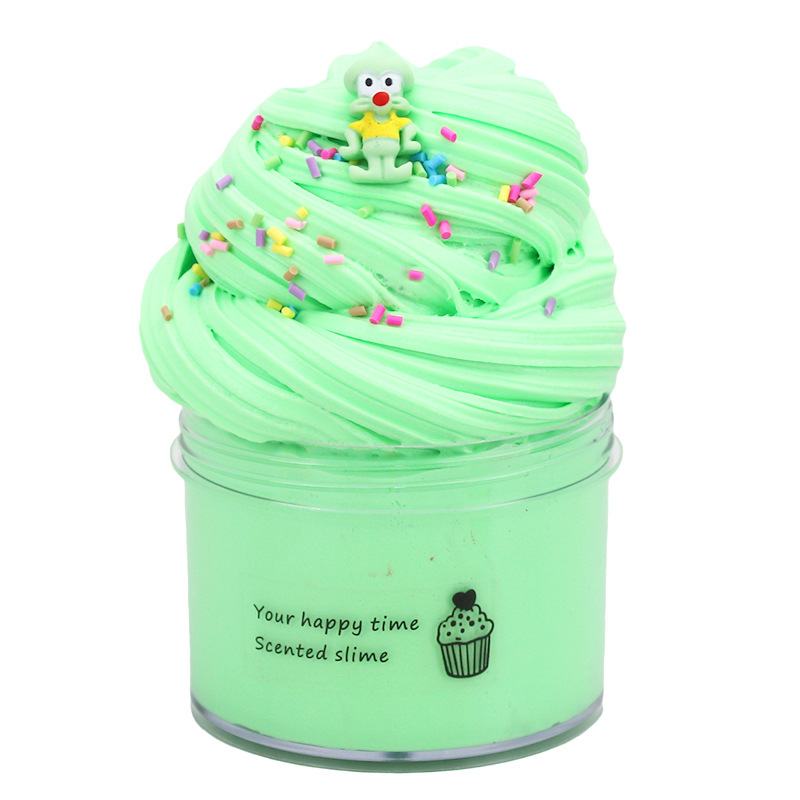 70ml DIY MUD SLIME toys fruit slime butter mud set cotton mud butter ...