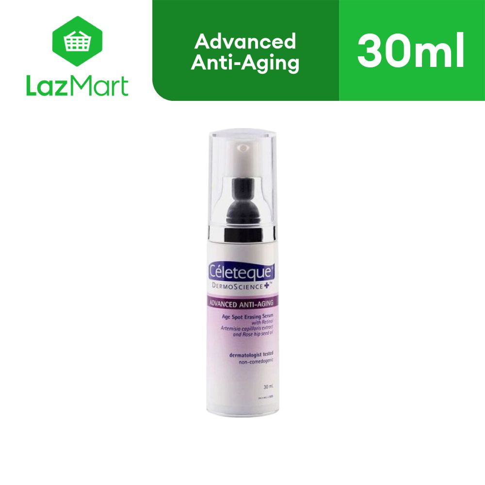 Celeteque Advanced Anti-Aging Age Spot Erasing Serum with Retinol 30ml ...