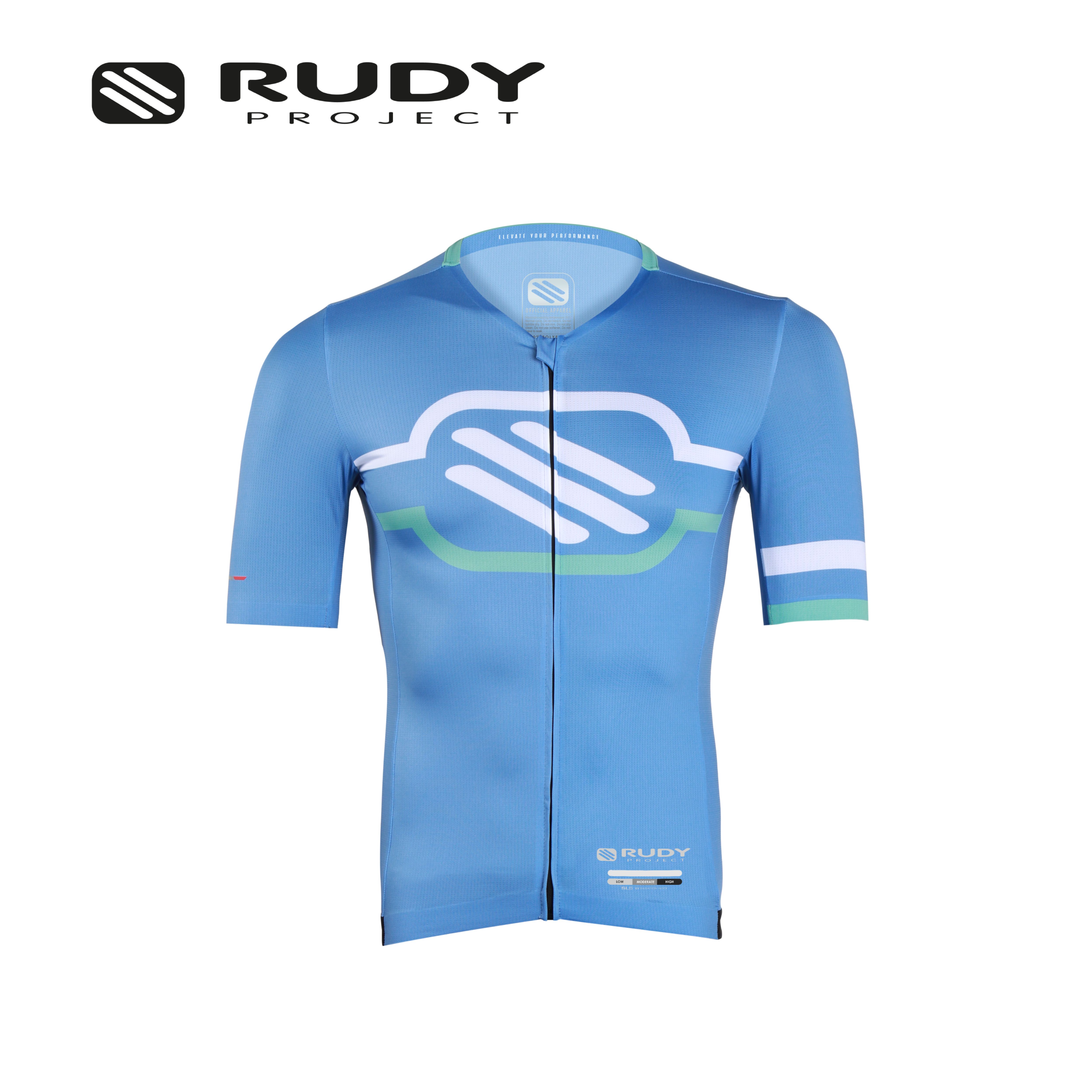 Rudy Project Men's Pro Cycling Jersey in Light Blue | Lazada PH