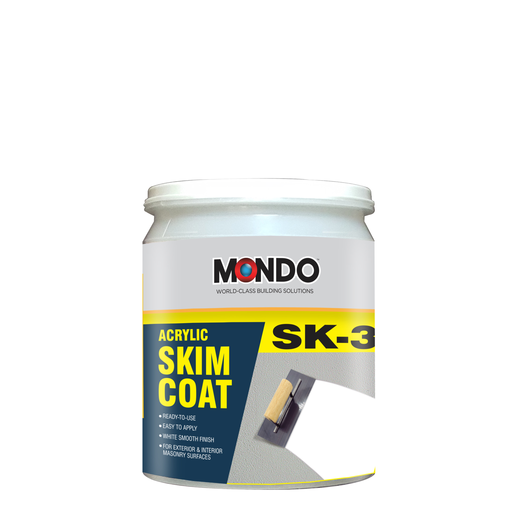 Mondo™ Acrylic Skimcoat SK-3 (1.5 kg) | Lazada PH