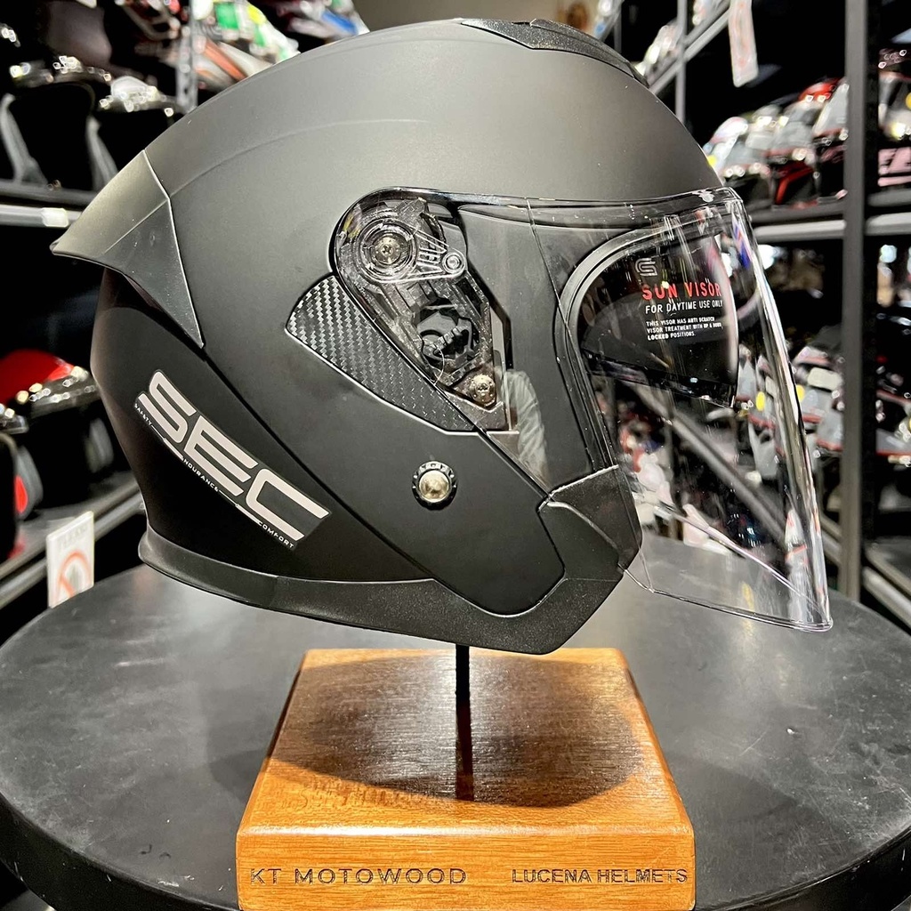 SEC Border Half Face Dual Visor | Lazada PH