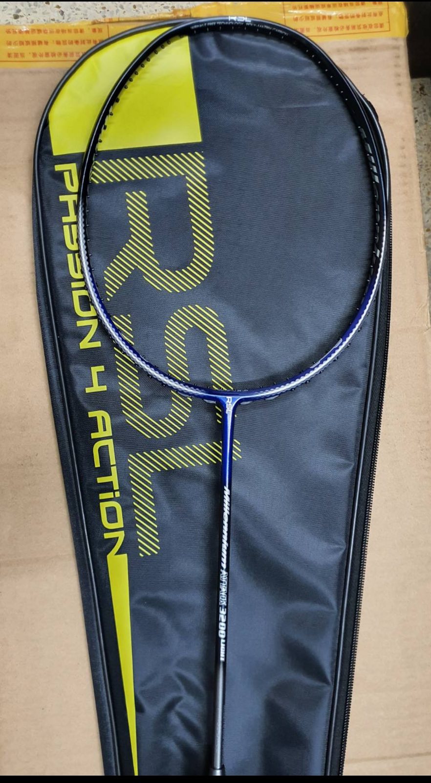 LZD RSL Millennium Attack TI 3200 Light Titanium Graphite Badminton ...