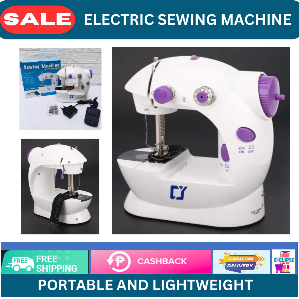 Mini Portable Electric Sewing Machine Battery Operated Sewing Machine ...