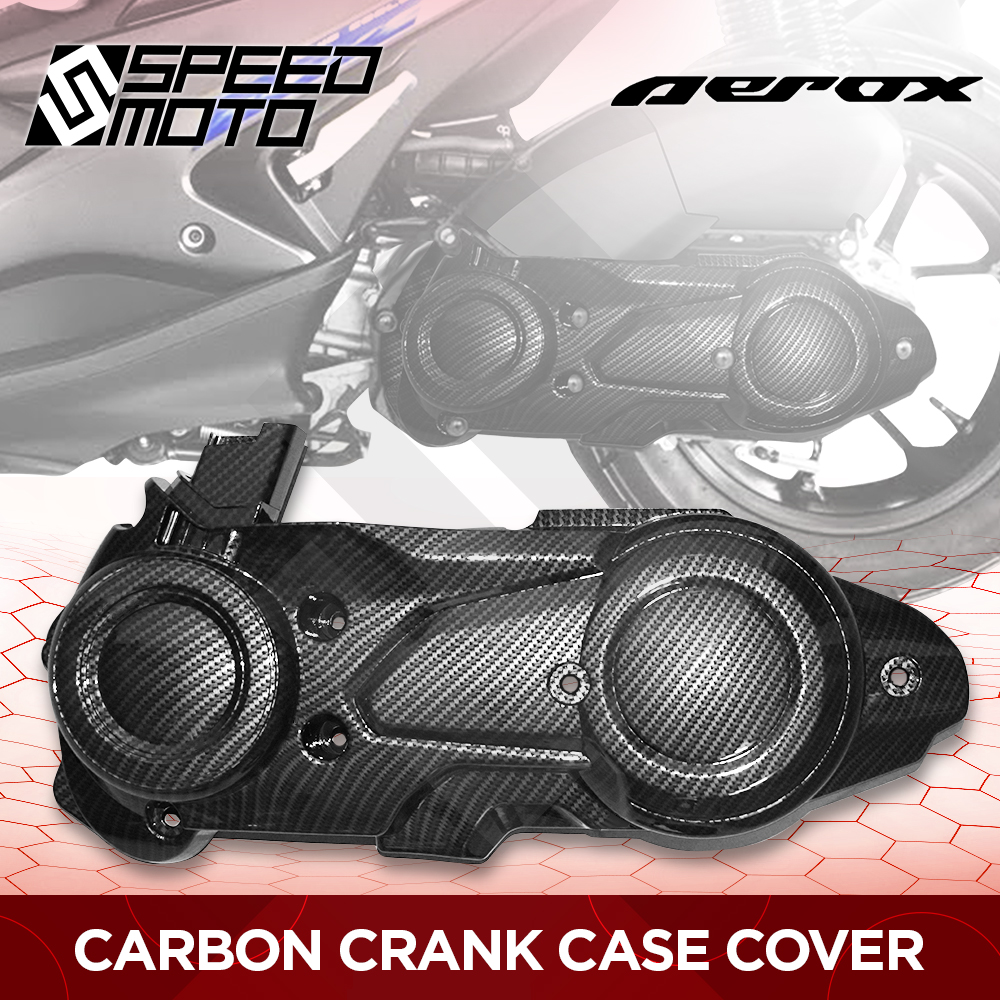YAMAHA AEROX V1 CRANK CASE CARBON COVER SPEEDMOTO T-5435 | Lazada PH