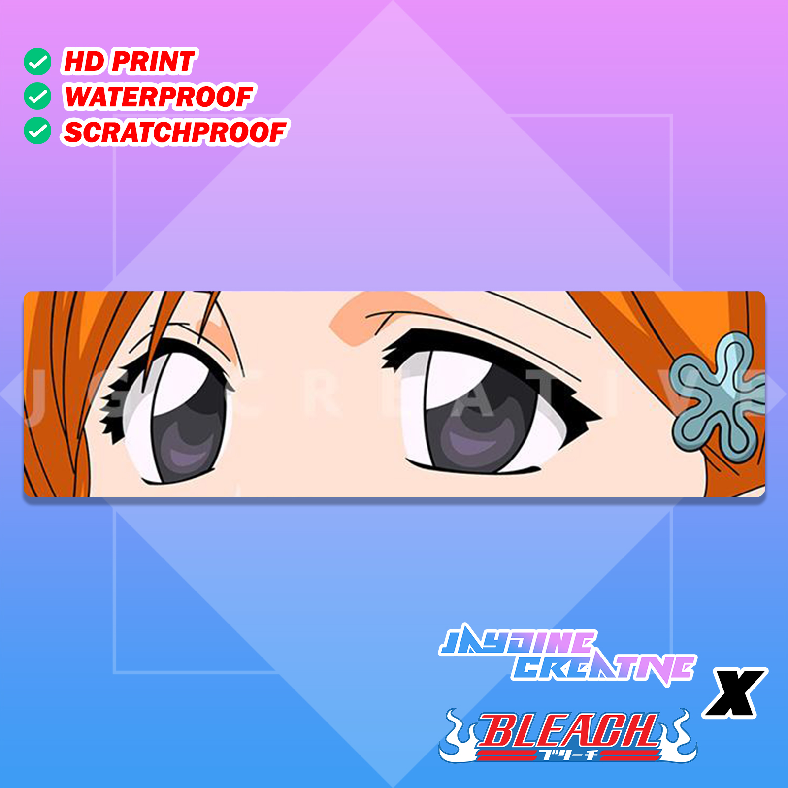 Anime Eye Slap - BLEACH Sticker High Quality and Water proof/Laptop ...