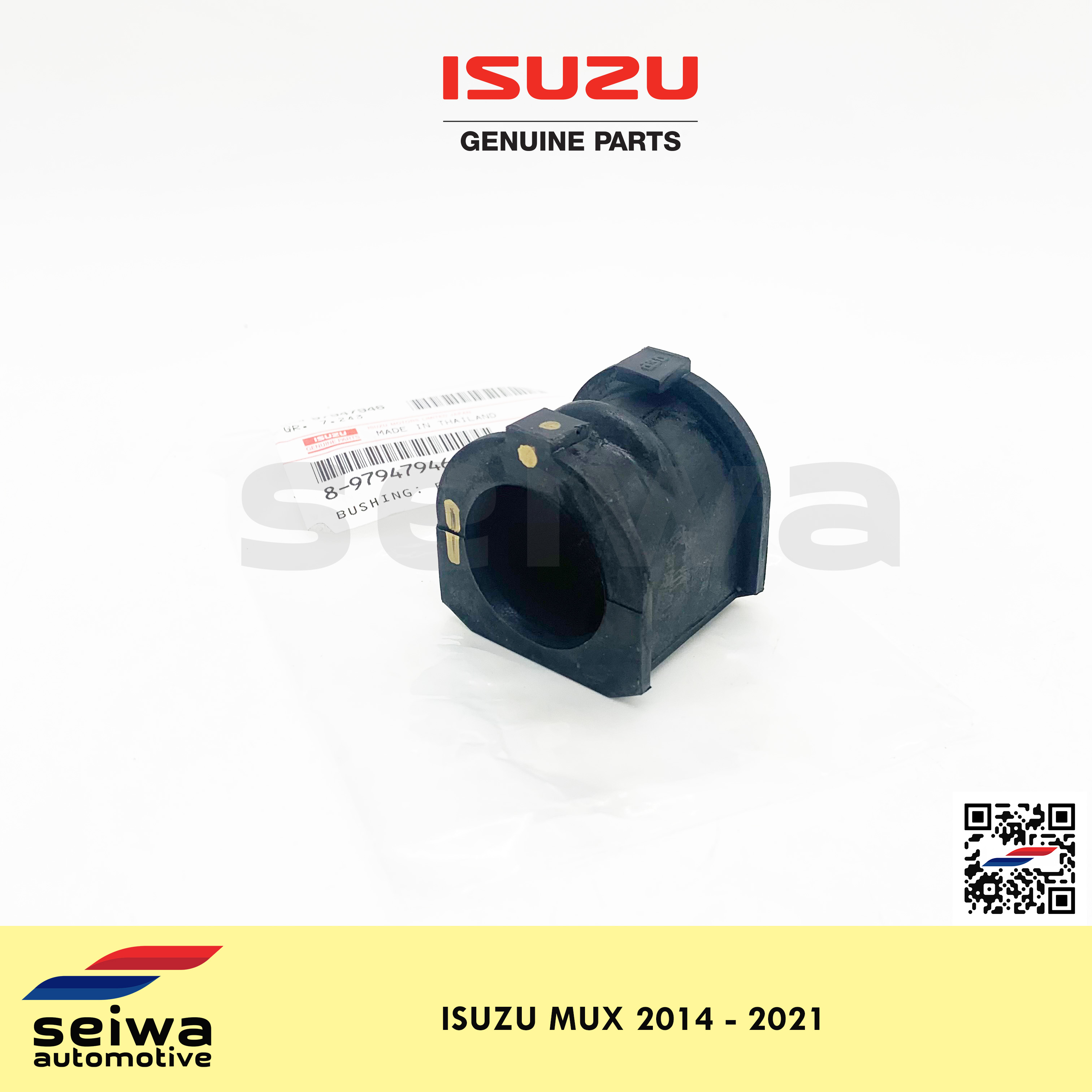 [2014 - 2021] Isuzu MUX Stabilizer Bushing Front (1 PIECE) - Genuine ...