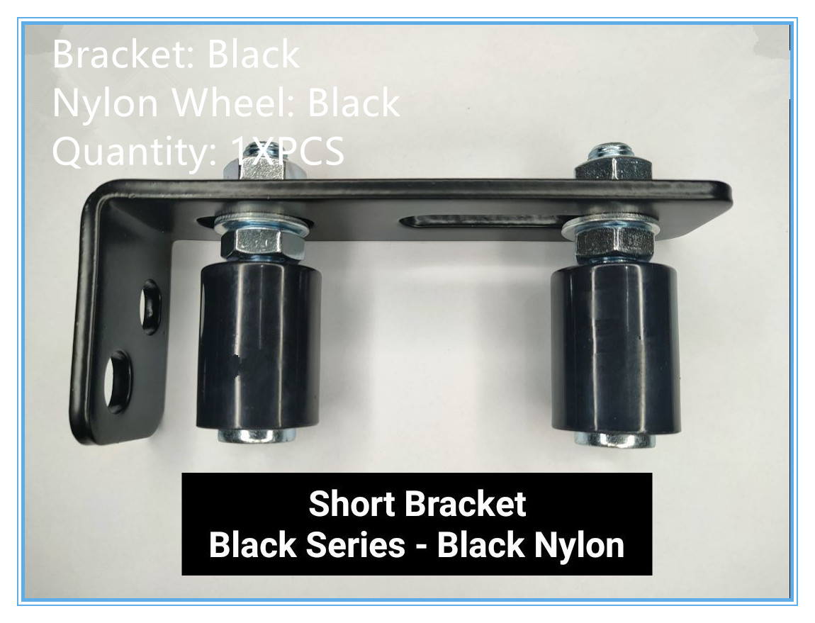 BABEDUO【With L Post Bracket】 1SET 80S Slide Gate Guide Roller Wheel ...