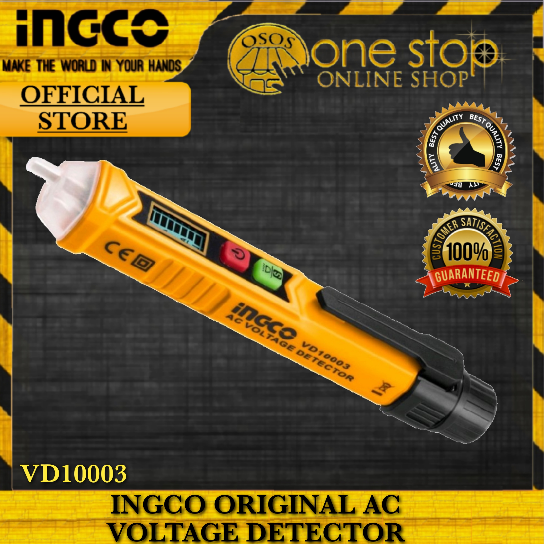 Ingco Original VD10003 AC Voltage Detector •OSOS• | Lazada PH