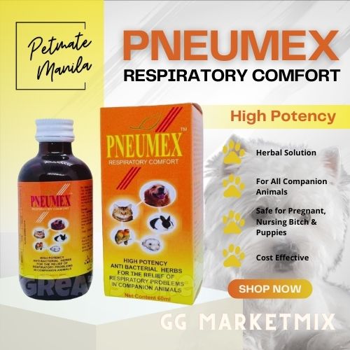 PNEUMEX for Cat Cold Flu Sneeze 60ml | Lazada PH