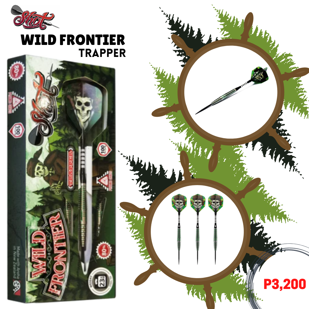 SHOT! WILD FRONTIER TRAPPER (Darts set) 22g | 23g | Lazada PH