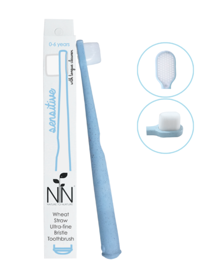 Nature to Nurture Wheat Straw Ultra-Fine Bristle Toothbrush (0-6yrs old ...